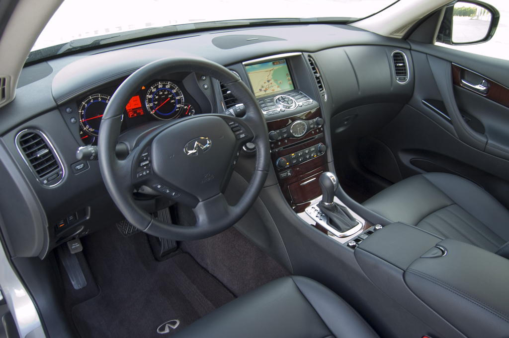 Infiniti EX technical specifications and fuel economy